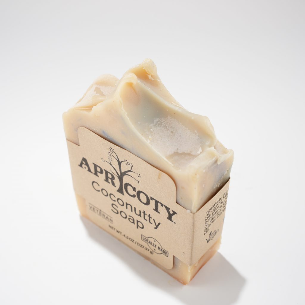 Apricoty "Coconutty Swirl Oats Soap Bar" | Apricoty