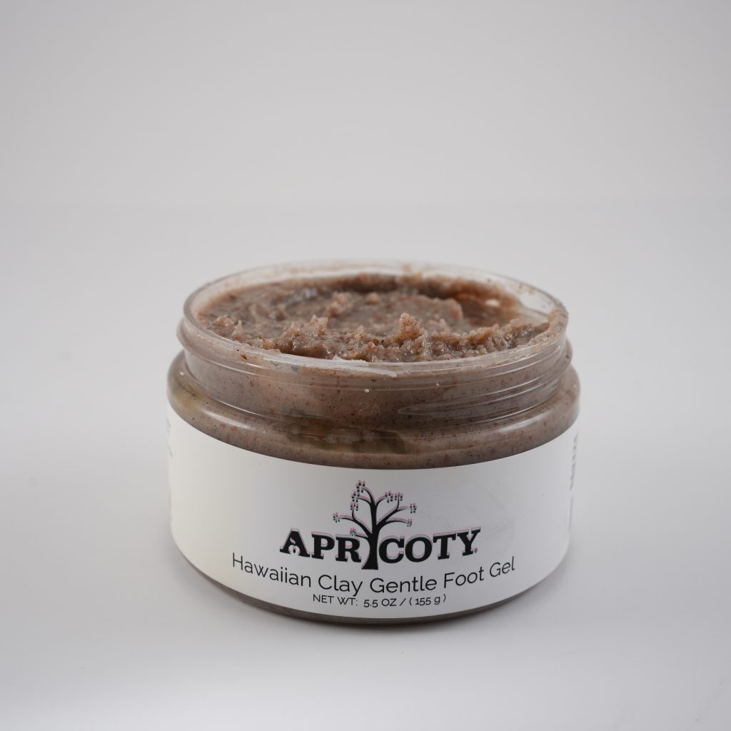 Hawaiian Clay Gentle Foot Gel | Apricoty